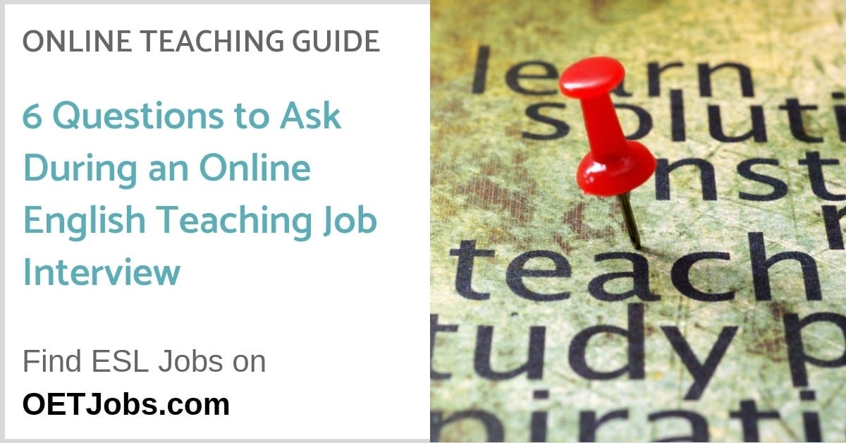 Tips To Ace Your Online Teaching Job Interview | by English Teaching ...