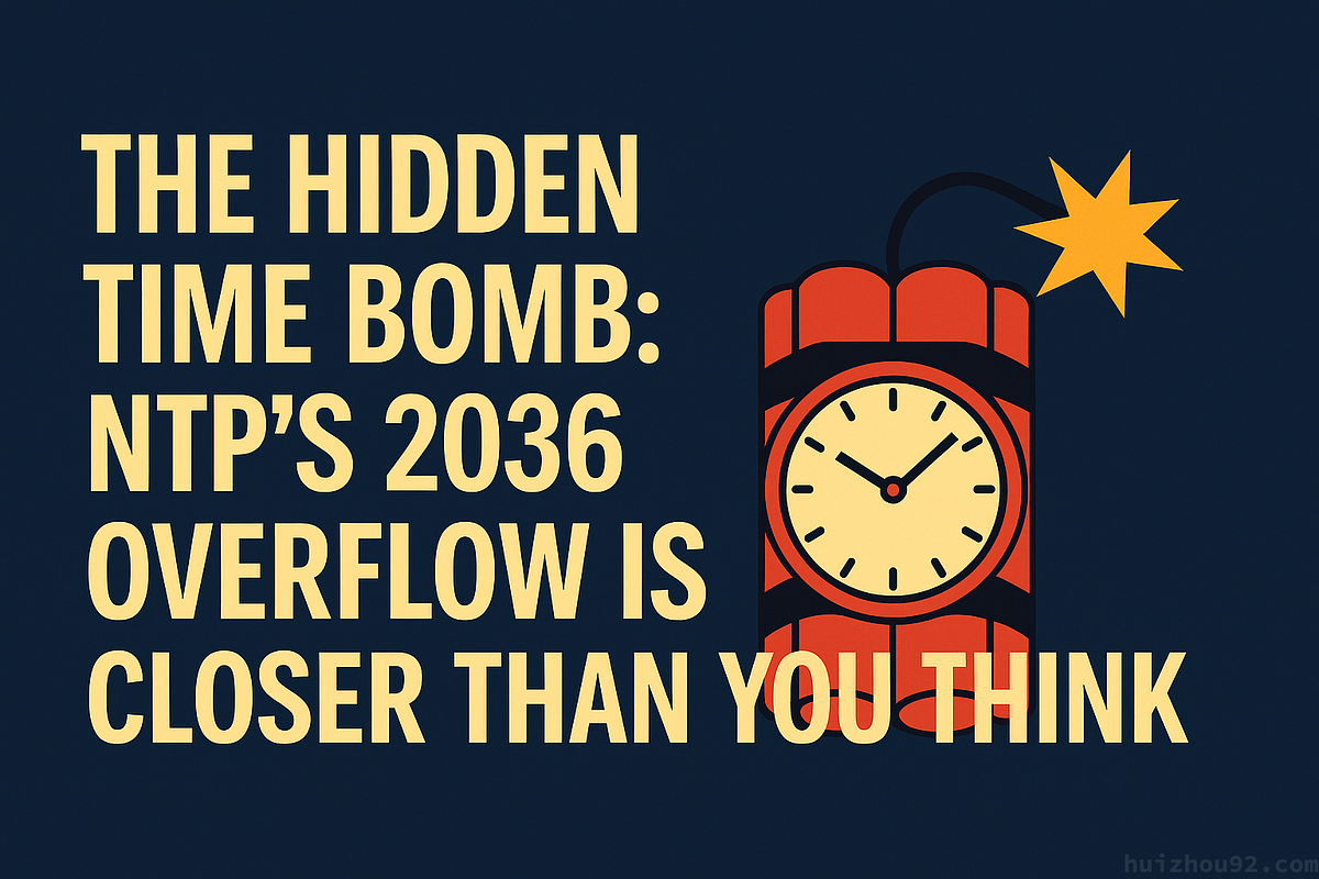 A Silent Time Bomb in Your Server Room: NTP’s 2036 Overflow | by huizhou92 | The Ordinary Programmer