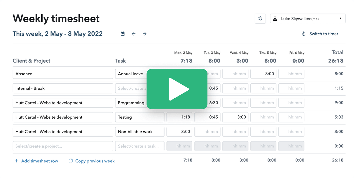 Free Timesheet Tracking Software: Maximize Efficiency! | by Jeffrey ...