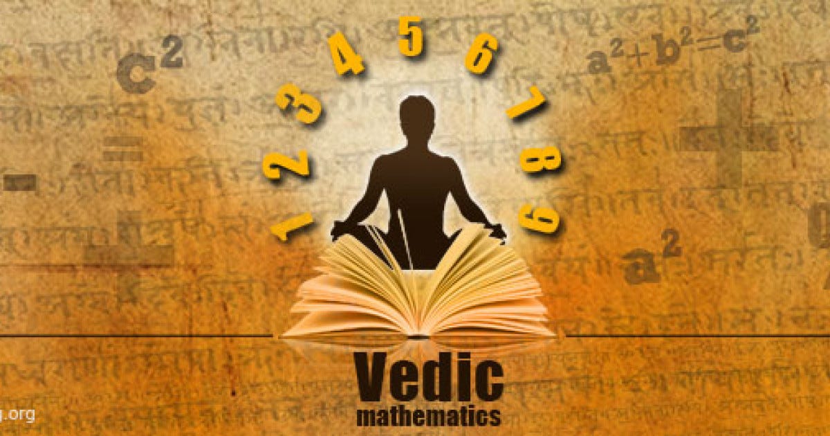 From Basic Math To Vedic Math | by Wizhob | Medium