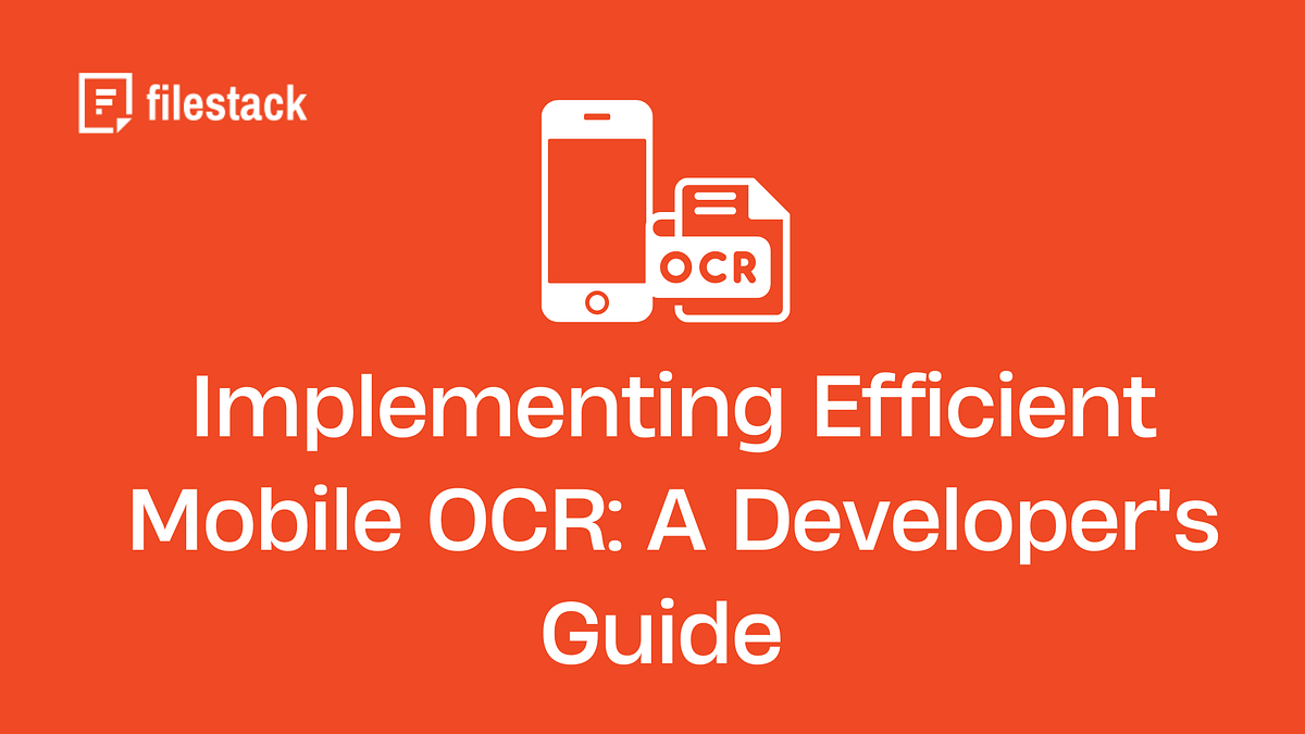 Implementing Efficient Mobile OCR: A Developer’s Guide | by Idera Dev Tools | Jul, 2024 | Medium