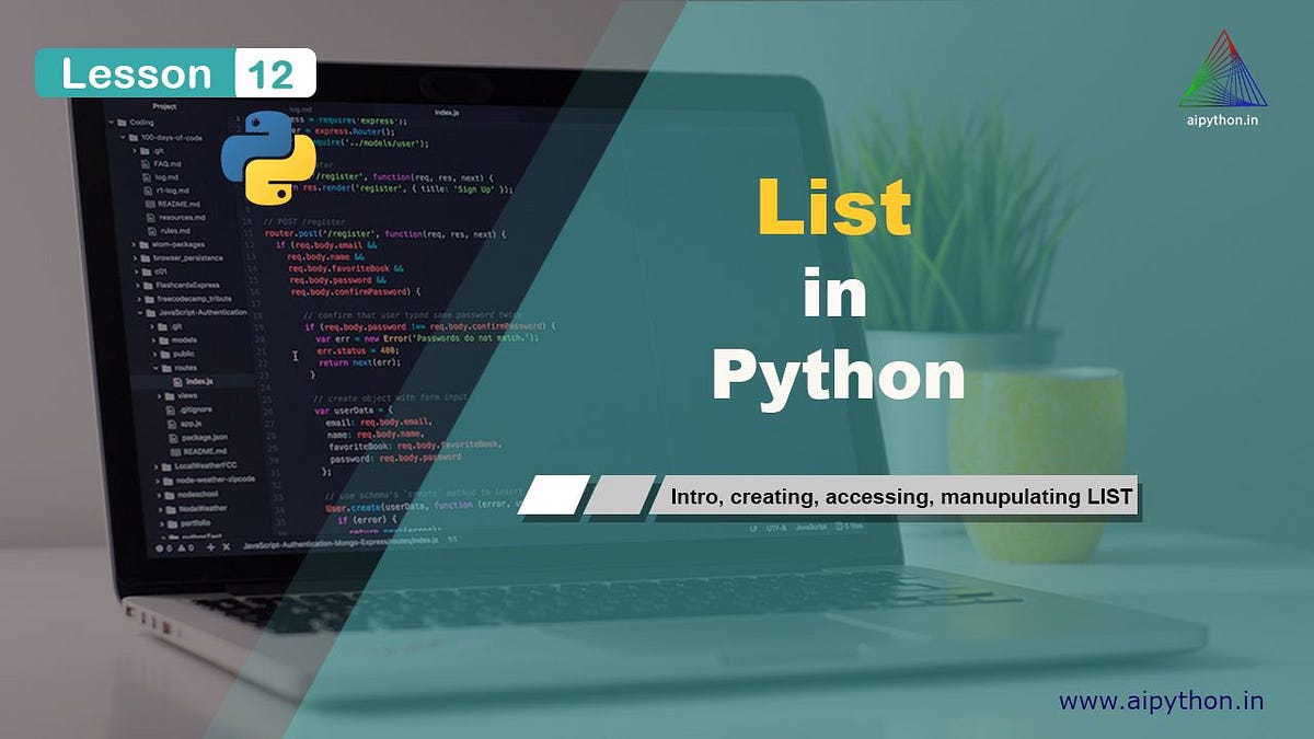 Python list data structure | aipython | by Aipython India | Medium