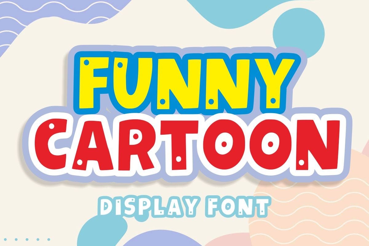 Funny Cartoon Font | by Avaastral | Medium
