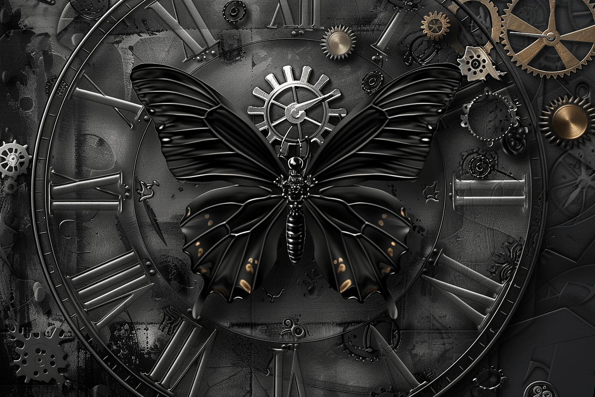 Butterfly Steampunk/wallpaper | by Echorhapsody | Jul, 2024 | Medium