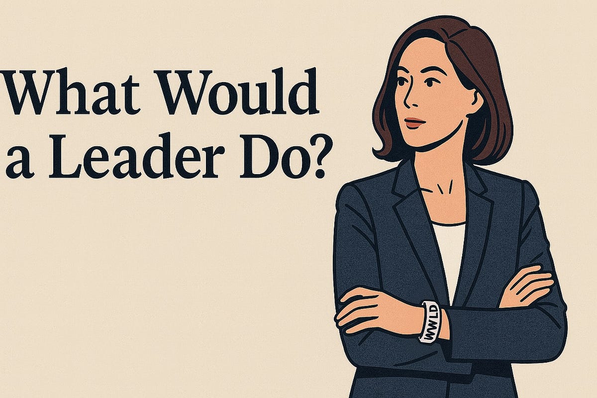 WWLD: What Would a Leader Do?. Answering this simple question can help ...
