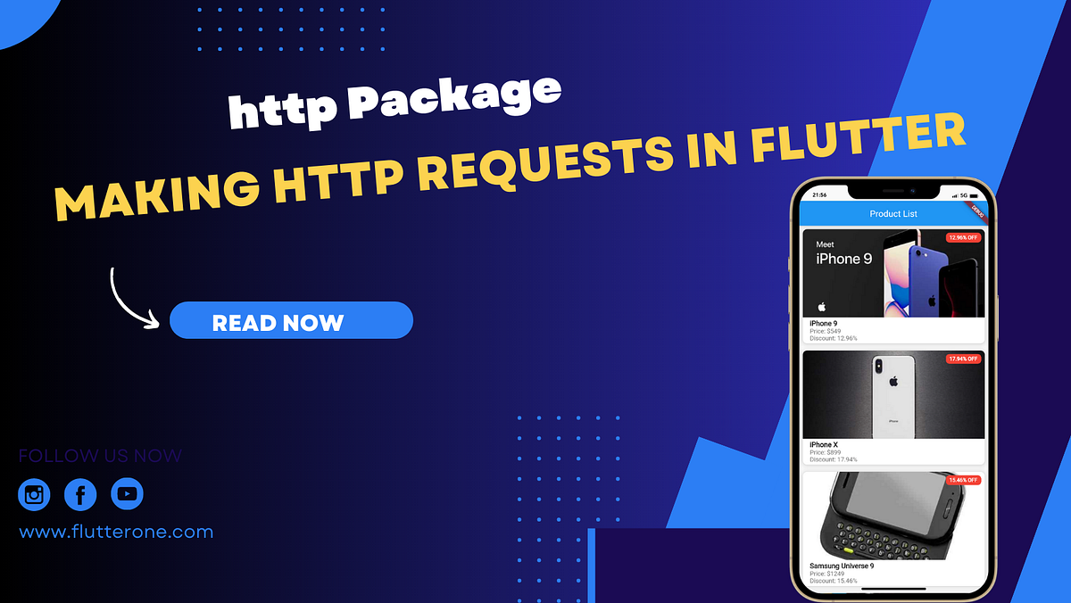 Making HTTP Requests in Flutter using the http Package: A Complete Guide | by Flutterone | Medium