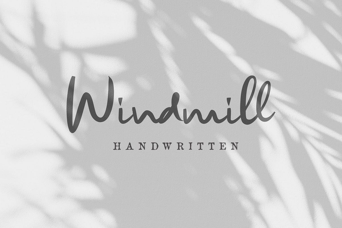 Windmill Font - Mockupartisan - Medium