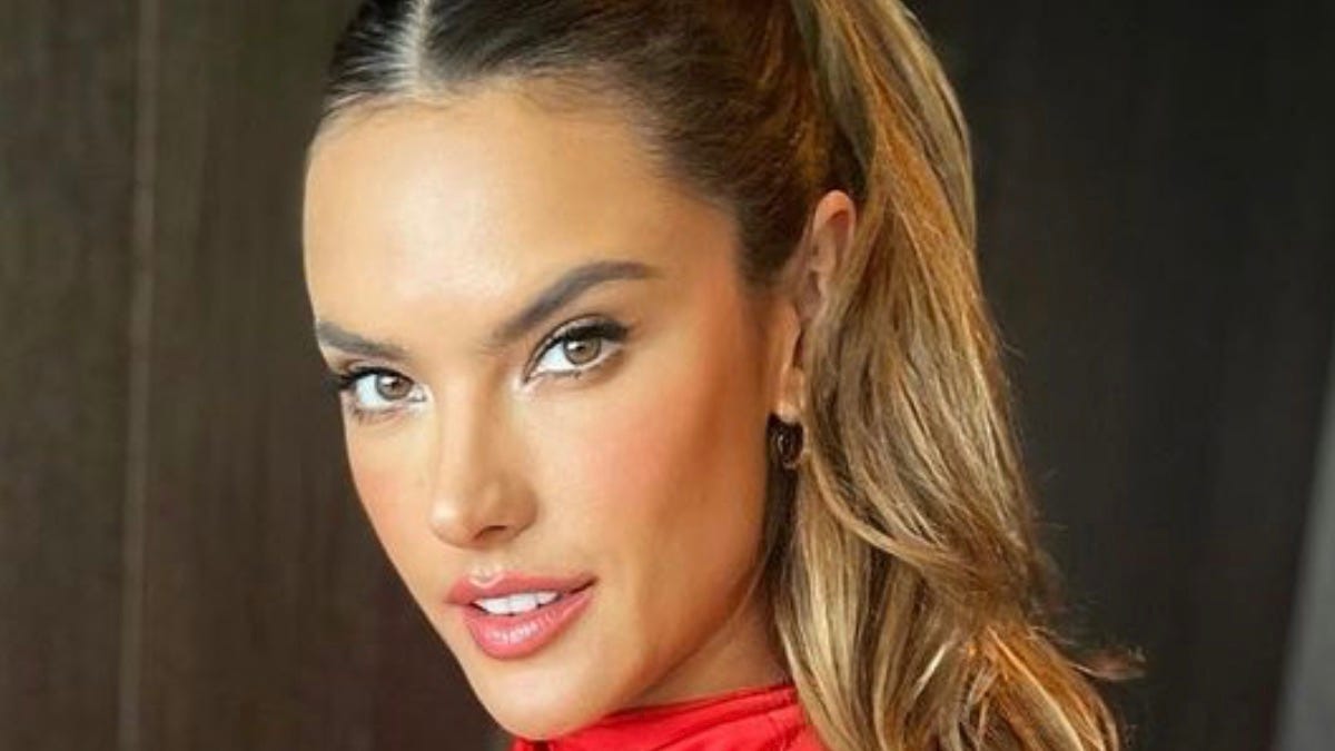 Alessandra Ambrosio shows off toned abs and legs in miniskirt and crop top - Supatainment News ...