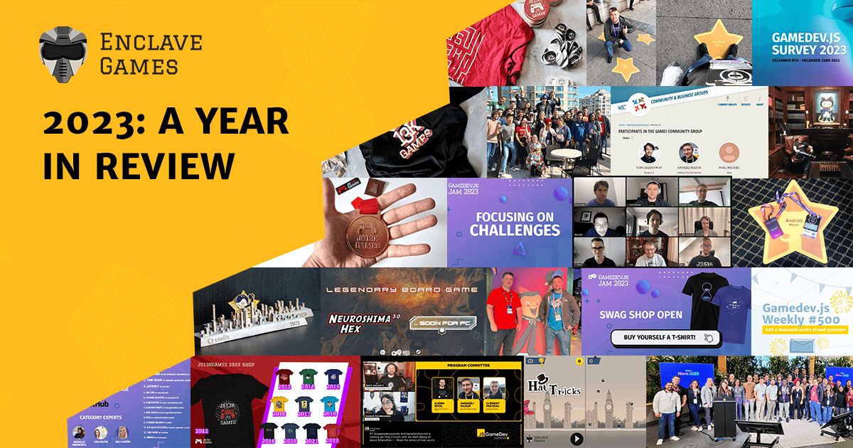 Enclave Games in 2023, and plans for 2024 | by Andrzej Mazur | Medium