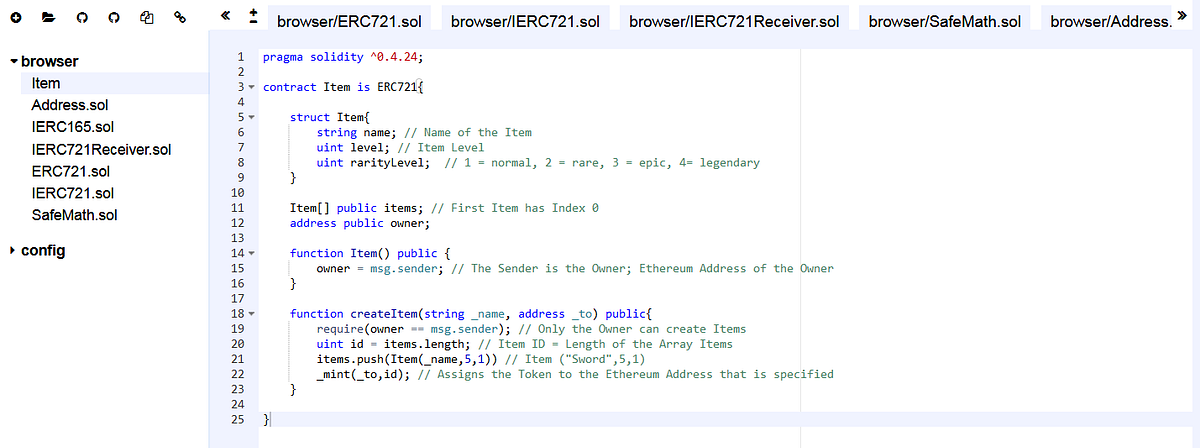 🔮 Simple Game ERC-721 Token Template 🔮 | by Alpay Yildirim | Coinmonks ...