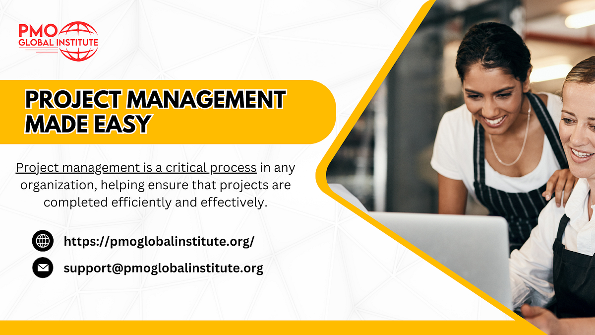 Project Management Made Easy: A Comprehensive Guide | by PMO Global Institute | Oct, 2023 | Medium