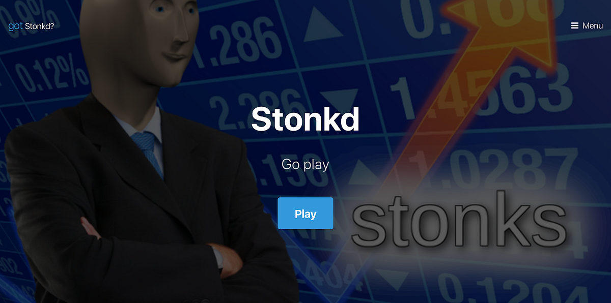 Reflections on Building stonkd.com | by Gareth Brickman | Medium