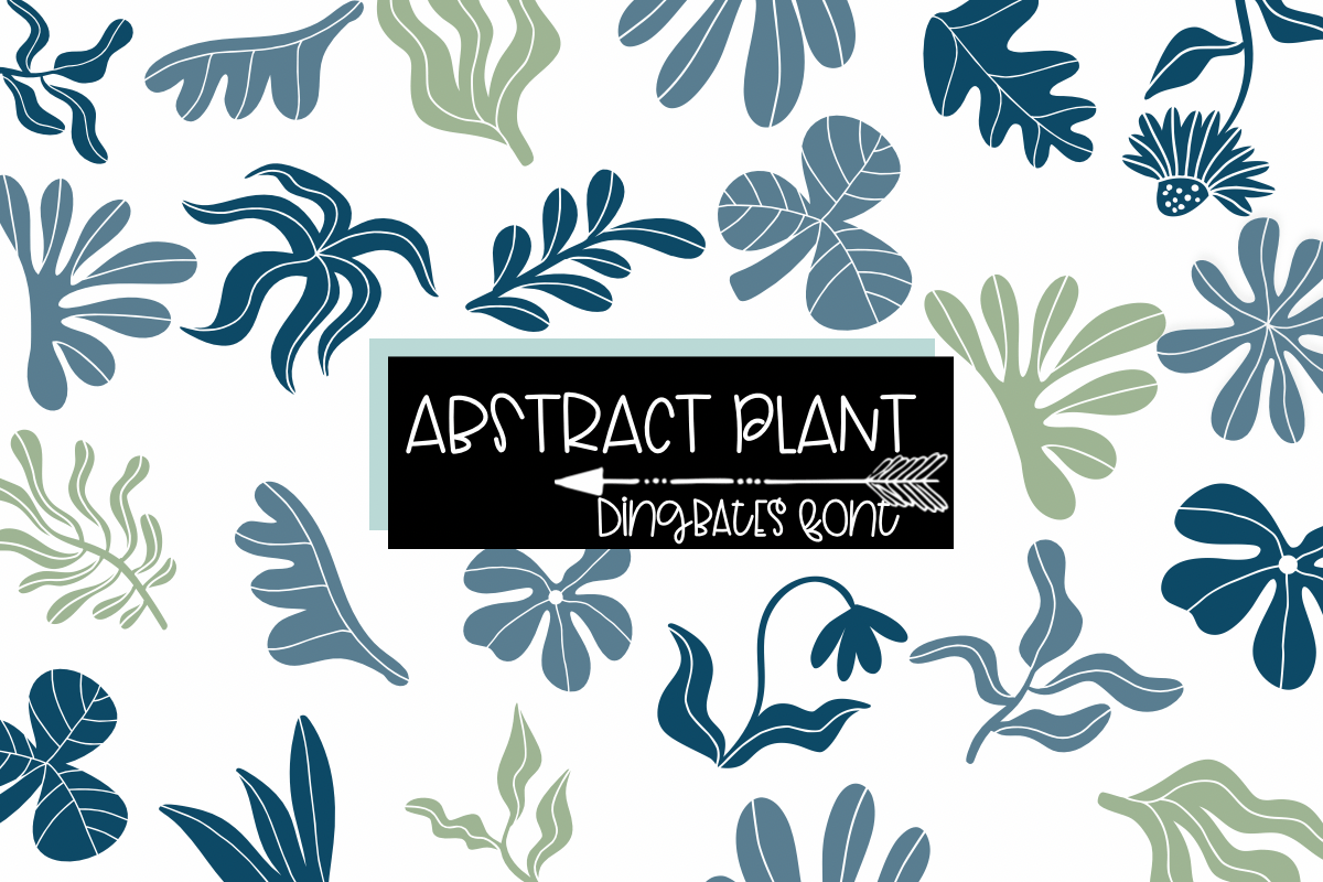Abstract Plants Font - Lilylumos - Medium