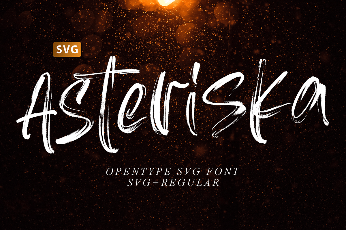 Asteriska Font - Seraphinaspectrum - Medium