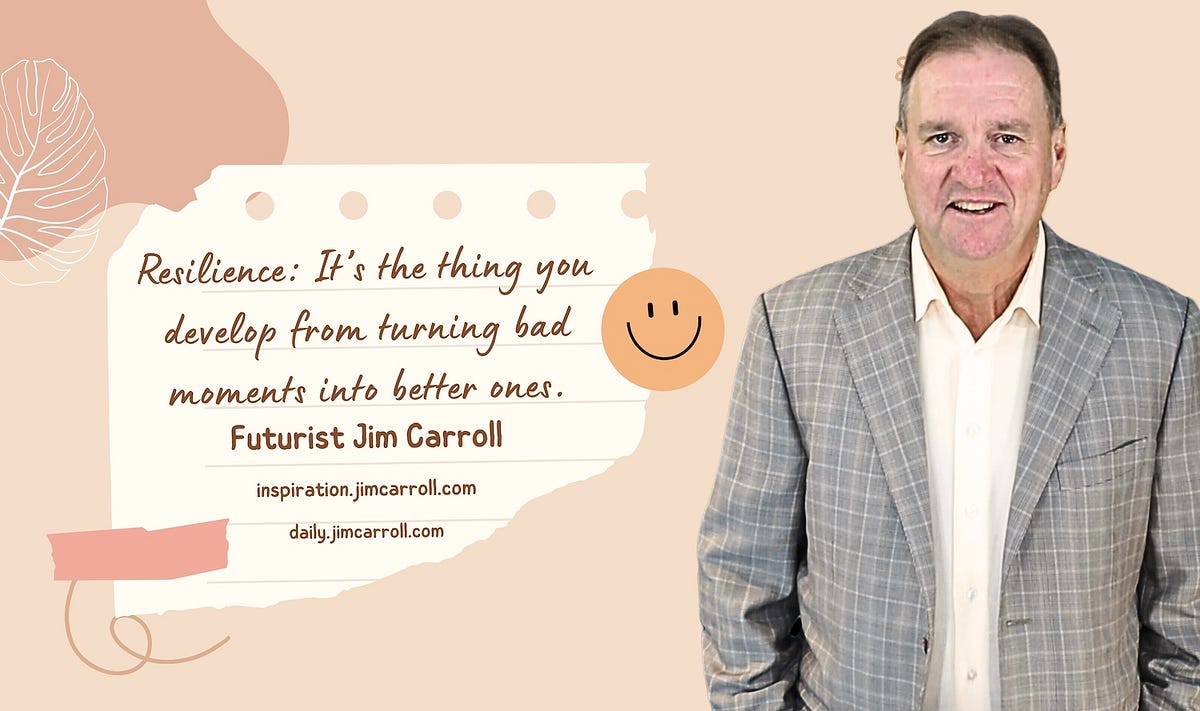 The Bounce Back. “Resilience: It’s the thing you develop… | by Futurist ...