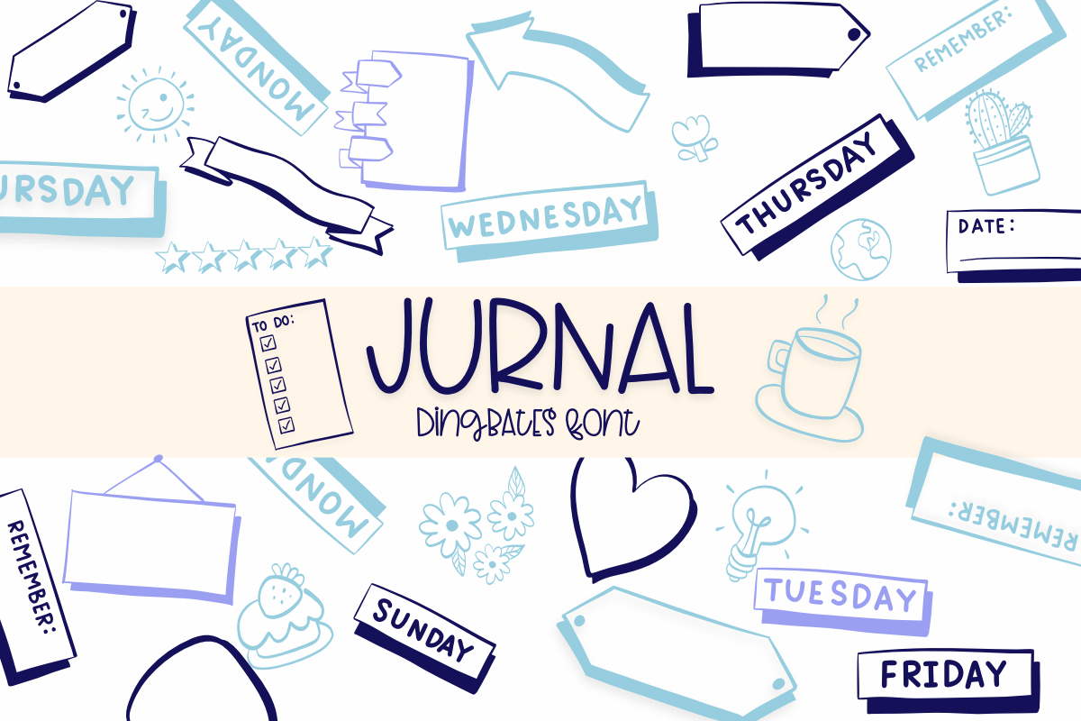 Journal Font | by Miamarvel | Apr, 2024 | Medium