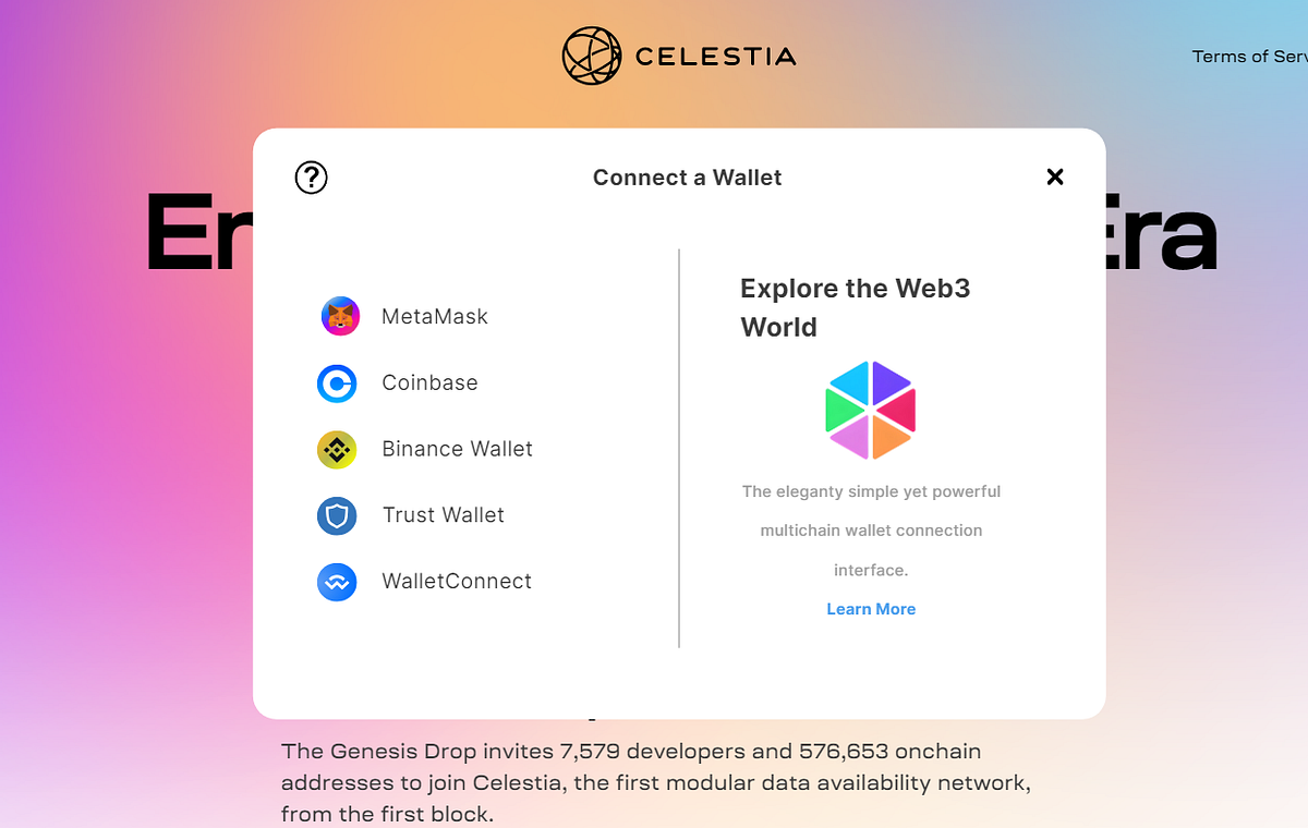 🎁Comprehensive Guide how to claim Celestia Airdrop, Get your Celestia airdrop today. | by ...