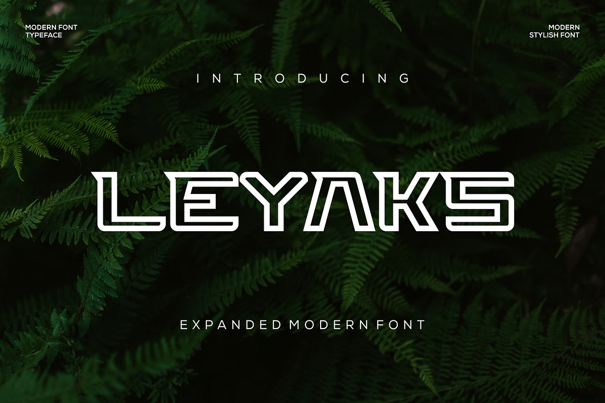 Leyaks Font - Mindmason - Medium