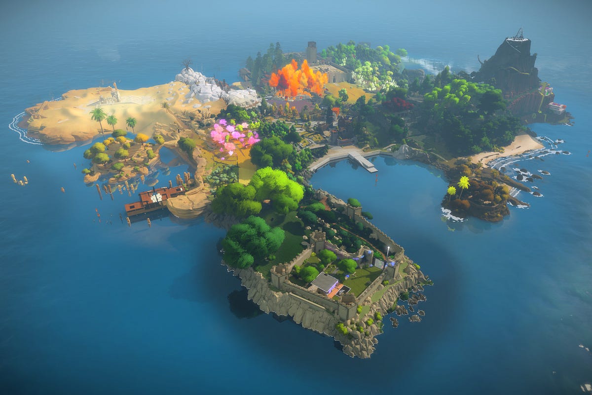 ‘The Witness’ and the art of environmental puzzles | by Vincent ...