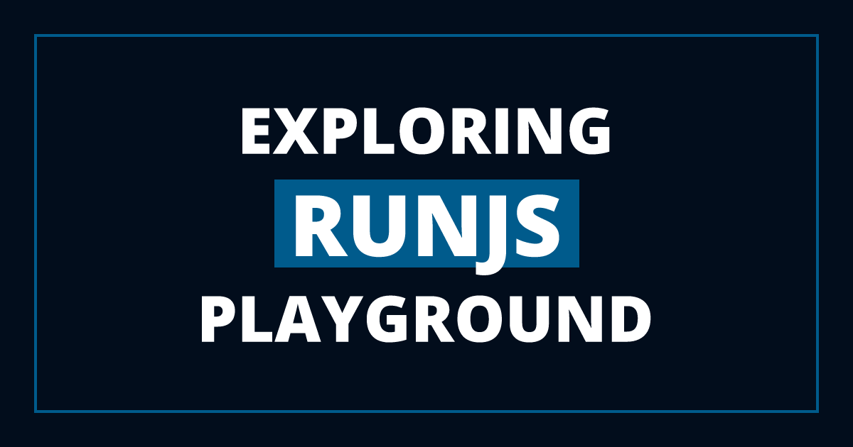 RunJS — A JavaScript and TypeScript Local Playground | by Francisco Moretti | Medium