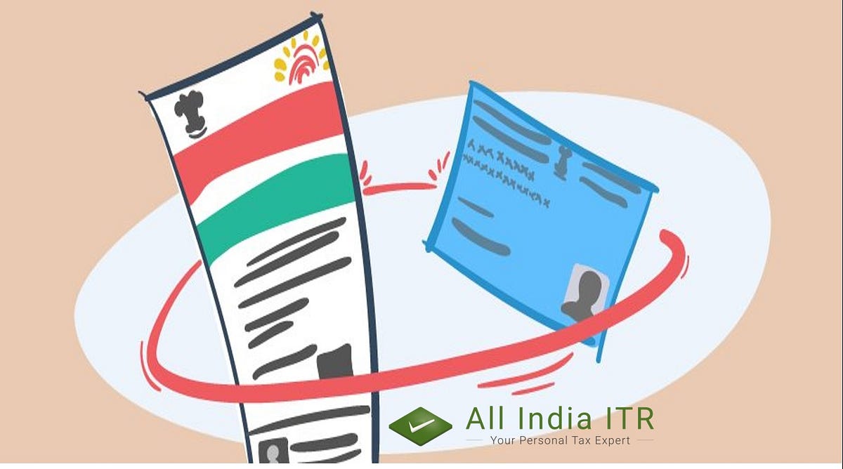 AADHAAR Seeding for E-Filing Registration | by All India ITR | Medium