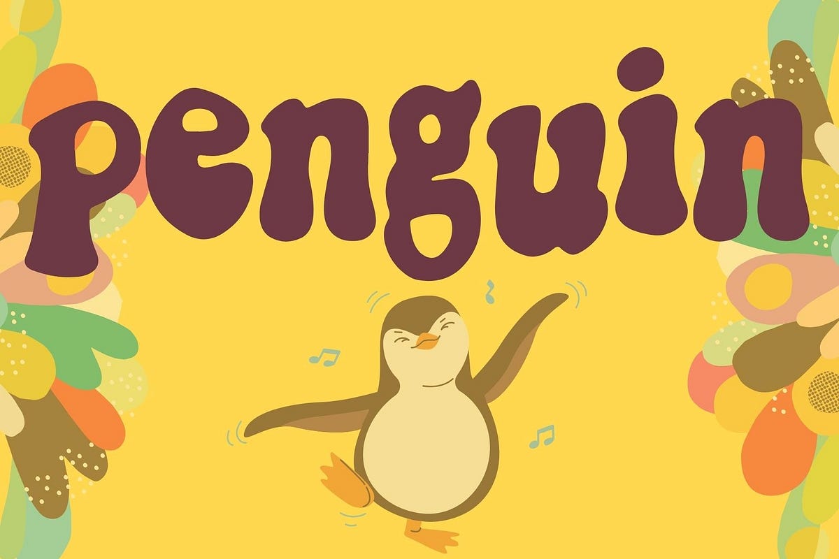 Penguin Font Free Download | by Pixelpetal | May, 2024 | Medium