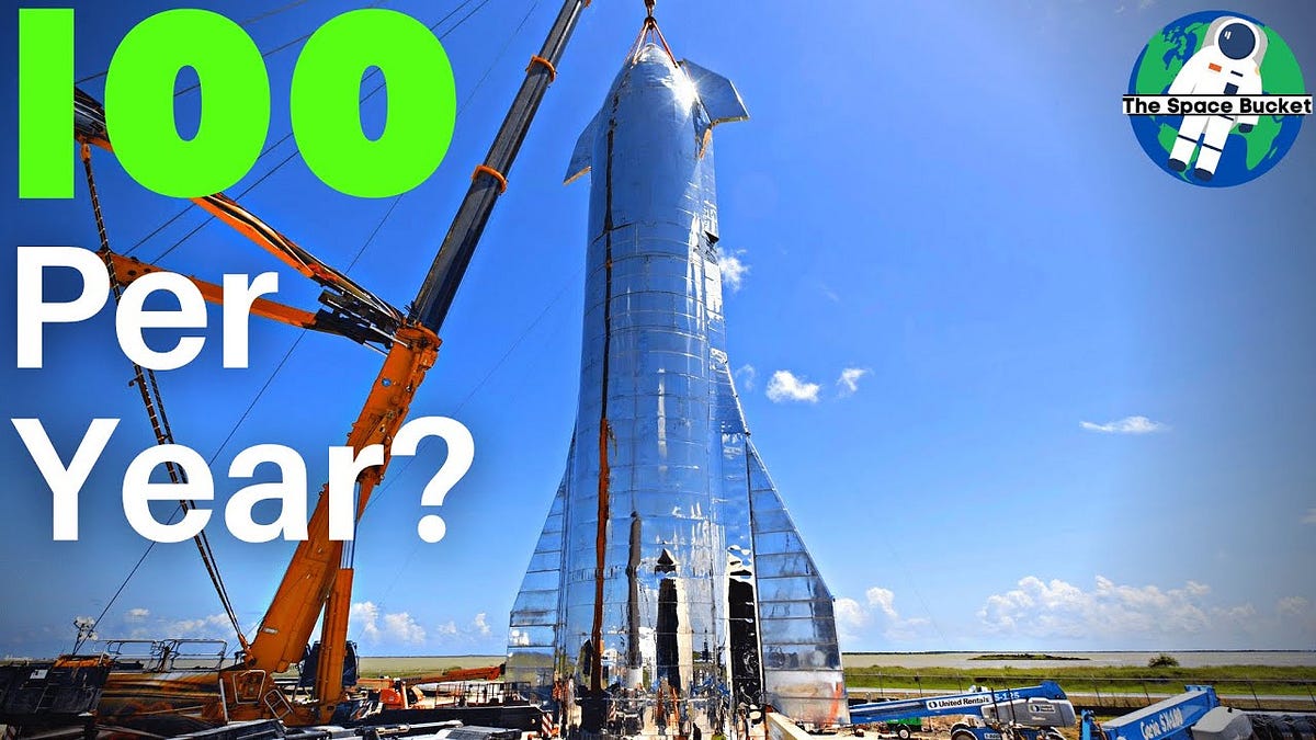 Can SpaceX Build 100 Starships A Year? - Elon-Vs-Jeff - Medium