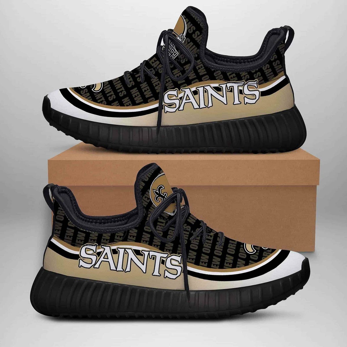 New Orleans Saints Shoes Representing the City and the Team | by ...