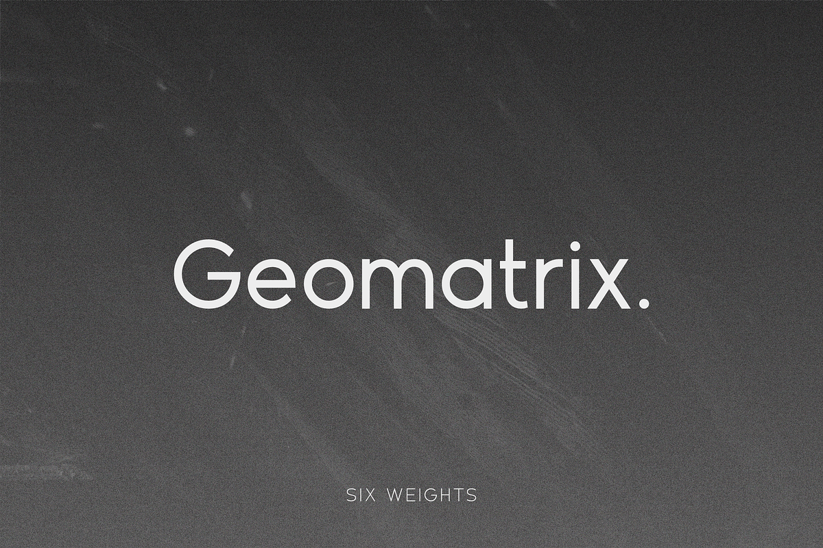 Geomatrix Font | by Glowgrove | Jun, 2024 | Medium