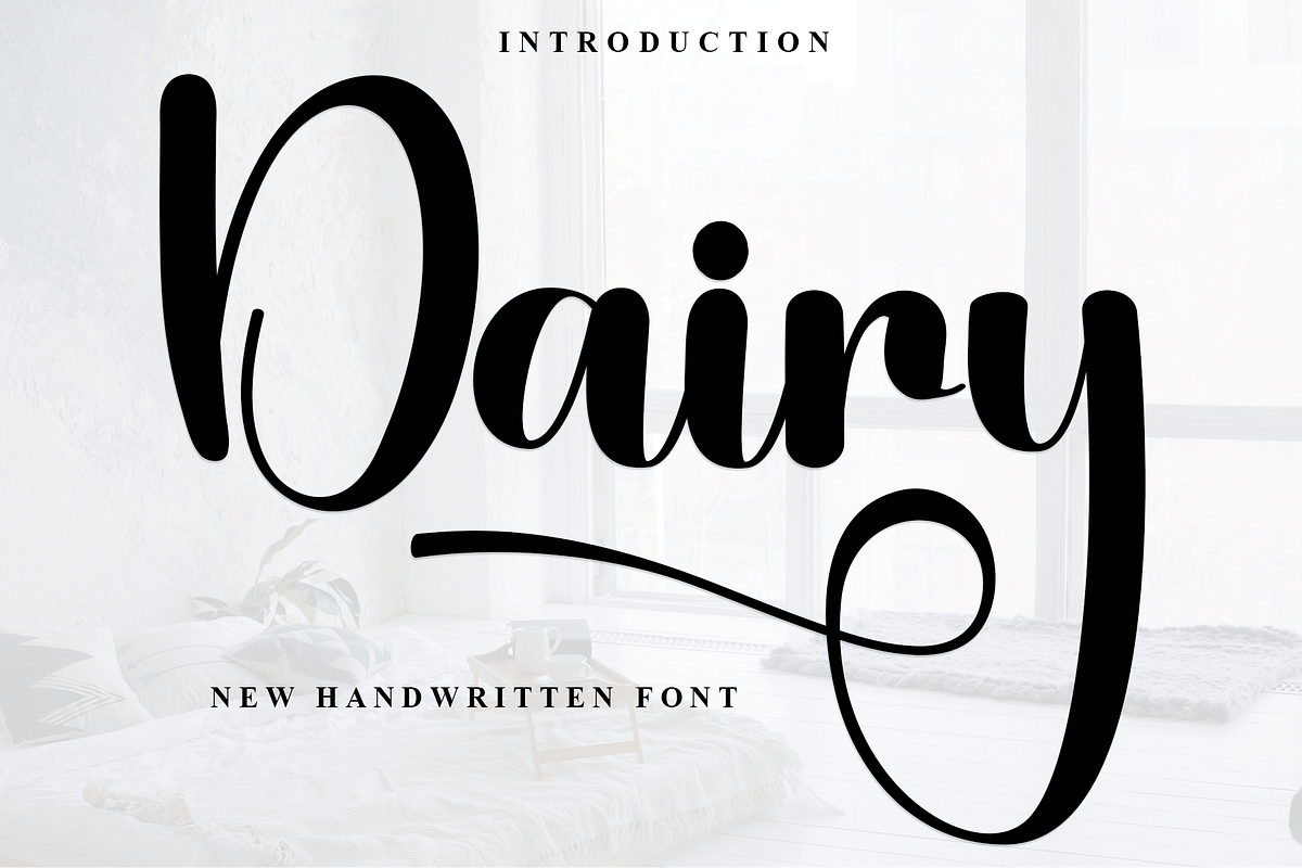 Dairy Font - Holohaven - Medium