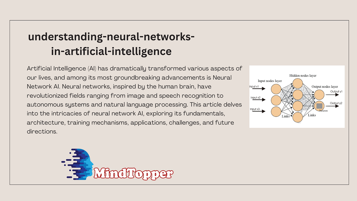 Understanding Neural Networks in Artificial Intelligence — mindtopper | by ...