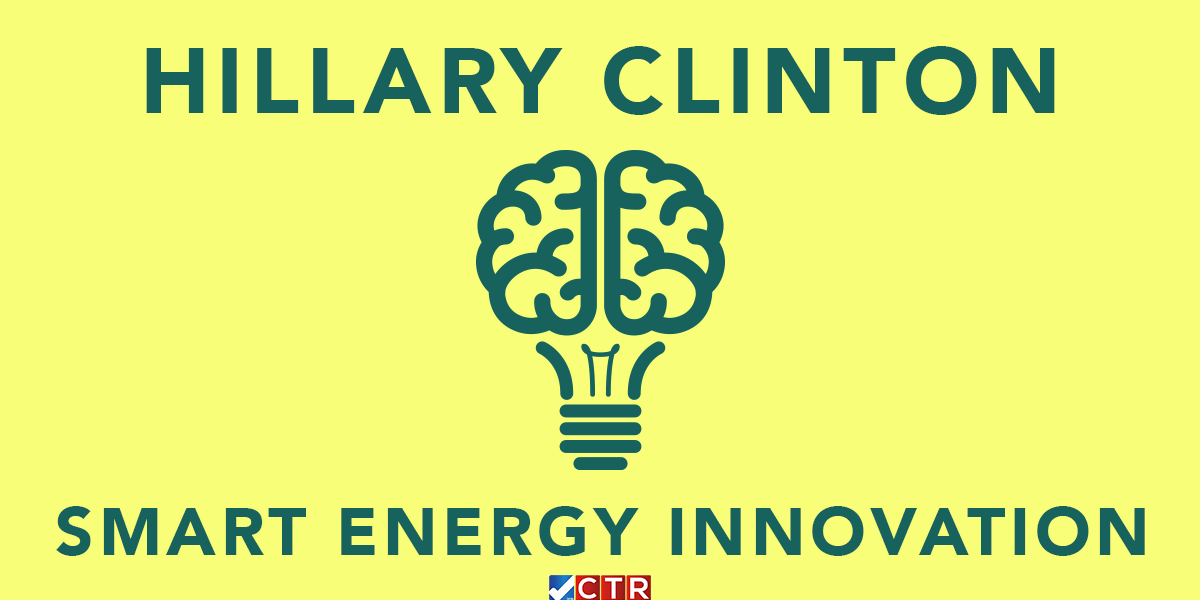 Hillary Clinton: Smart Energy Innovation | by Correct The Record ...