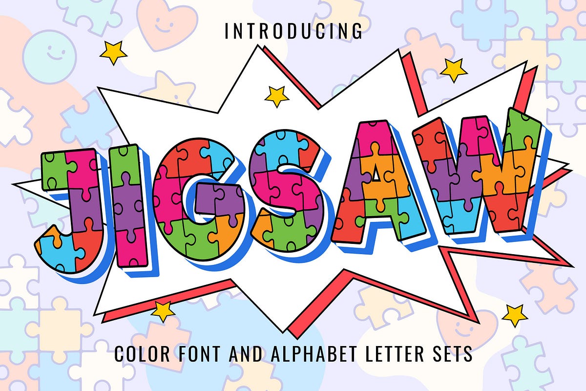 Jigsaw Font | by Mindmason | Jun, 2024 | Medium