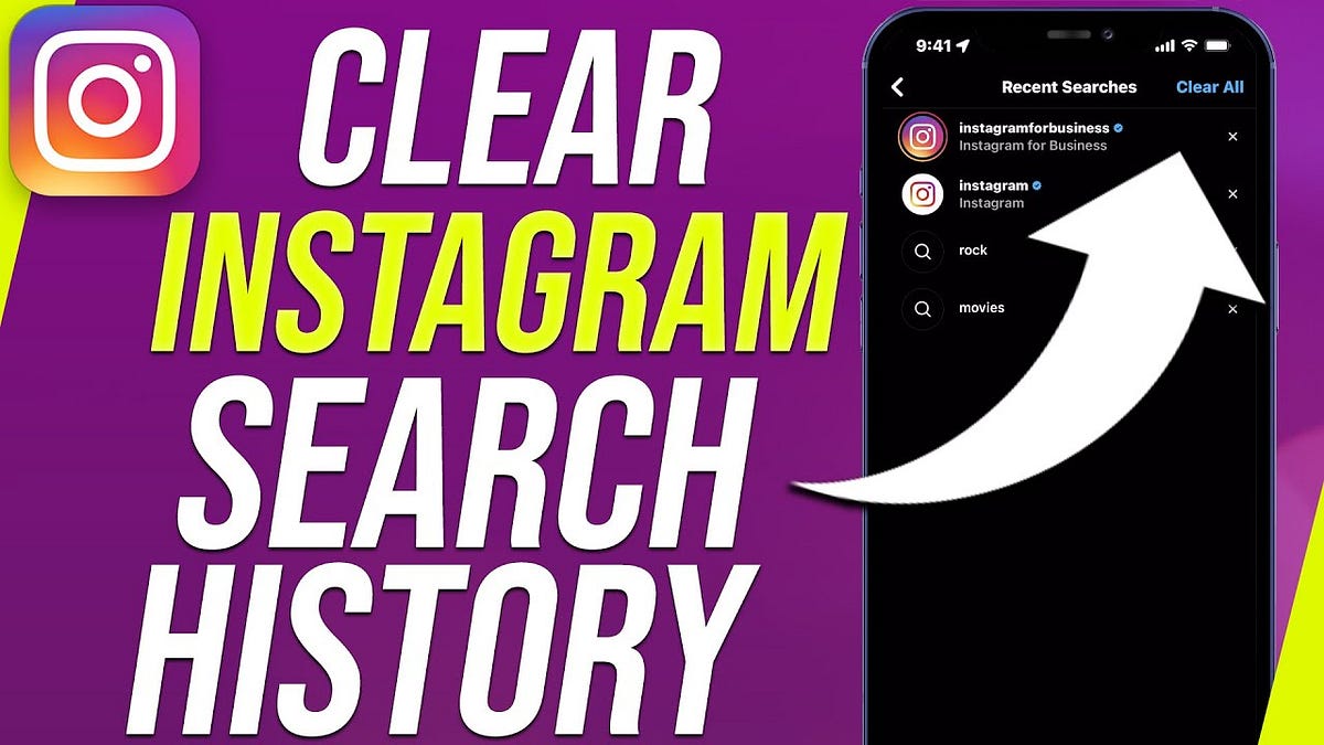 how to clear history on instagram | by Goldschmidt | Aug, 2024 | Medium