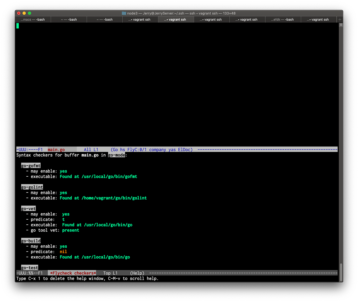 [Emacs-22] 用 Emacs 來寫 Go 之範例篇. 用 Emacs 來寫 Go | by Jerry Hsieh | Medium