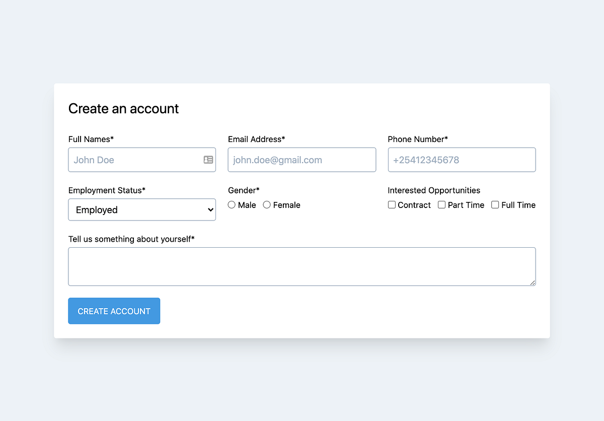 Handling forms in React. As a web developer, you have probably… | by ...