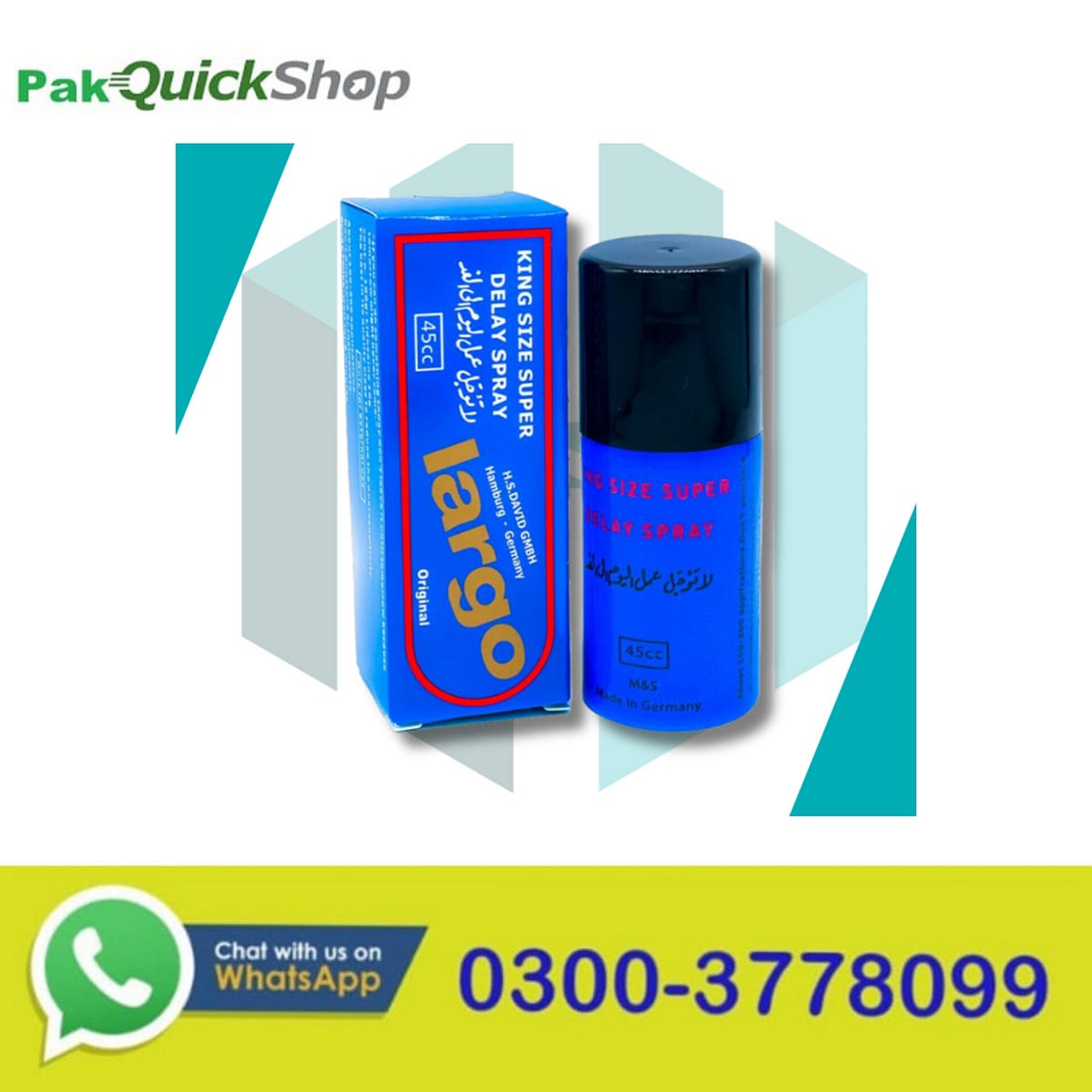 Largo Time Delay Spray Prie in Pakistan 03003778099 - Azaan Ali - Medium