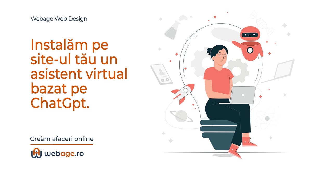 Revoluționează-ți site-ul cu un asistent virtual bazat pe ChatGPT! - Webage Web Design - Medium