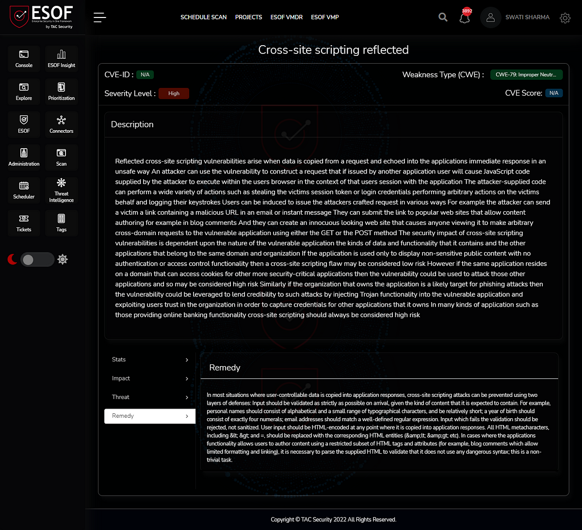 How Esof Helps In Detecting Cross Site Scripting Vulnerabilities By Tac Security Medium