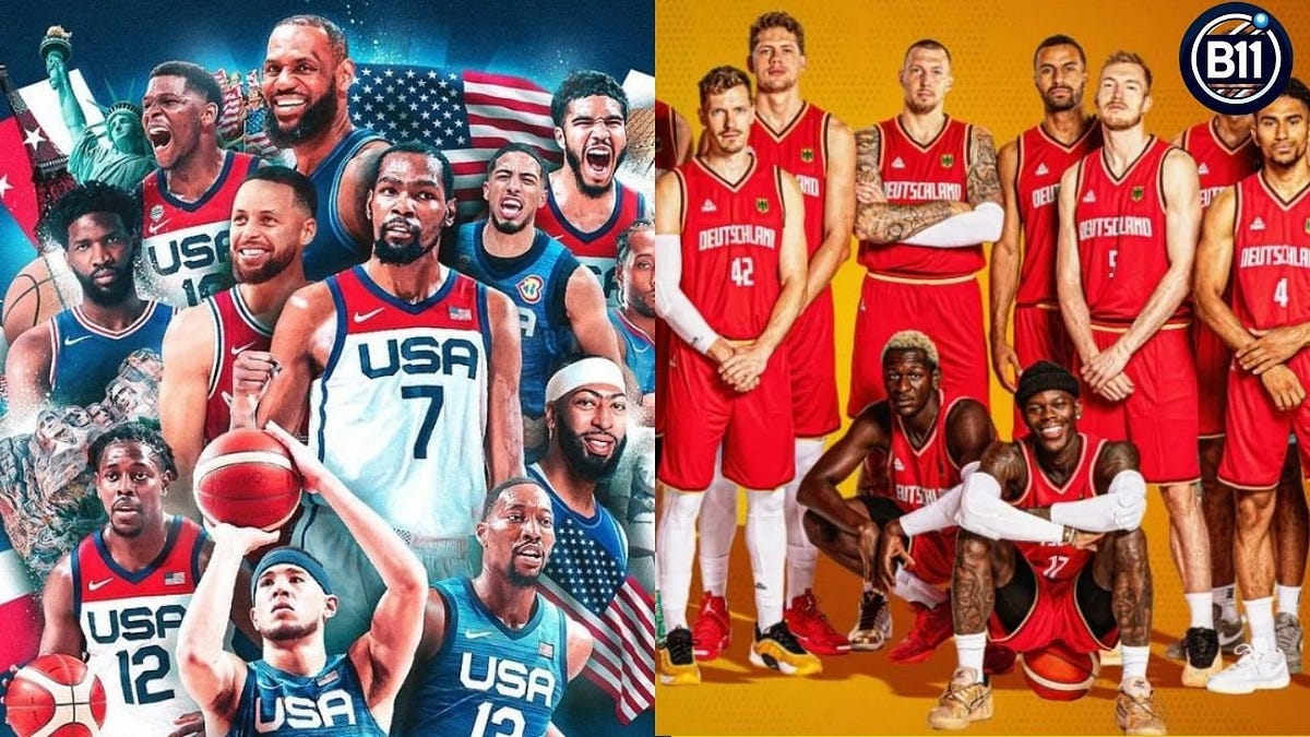 Top 5 Best Mens Basketball teams at the Paris Olympics 2024 | by ...