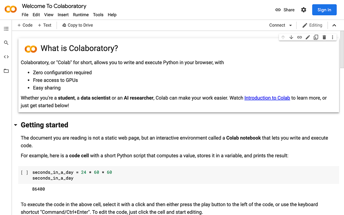 Why beginners should start programing with the ‘Google Colab’? | by ...