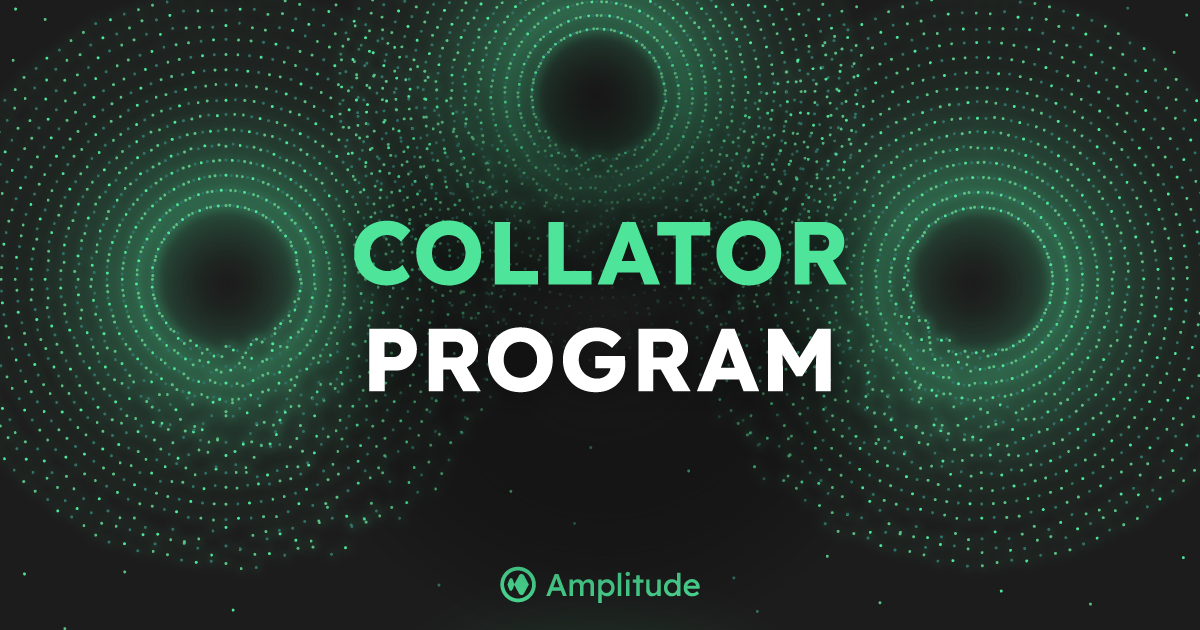 Amplitude Launches its Community Collator Program | by Pendulum ...