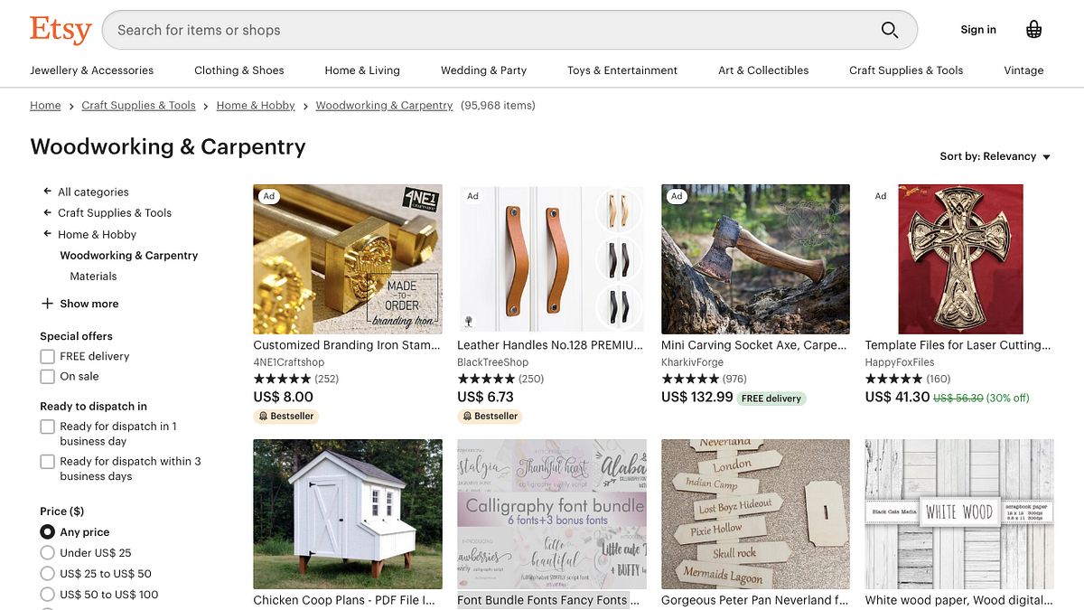 Scraping Etsy Data With Python and Beautiful Soup | by Mohan Ganesan ...
