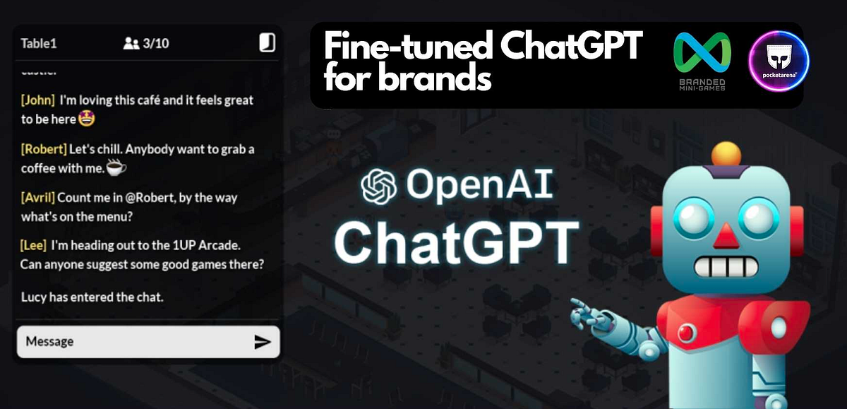 CHATGPT WILL BE INTEGRATED IN BRANDED MINI-GAMES. | by Brand Metaverse ...