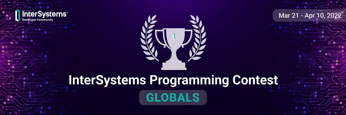 InterSystems Globals Contest. Hey Community, | by InterSystems DC | Medium