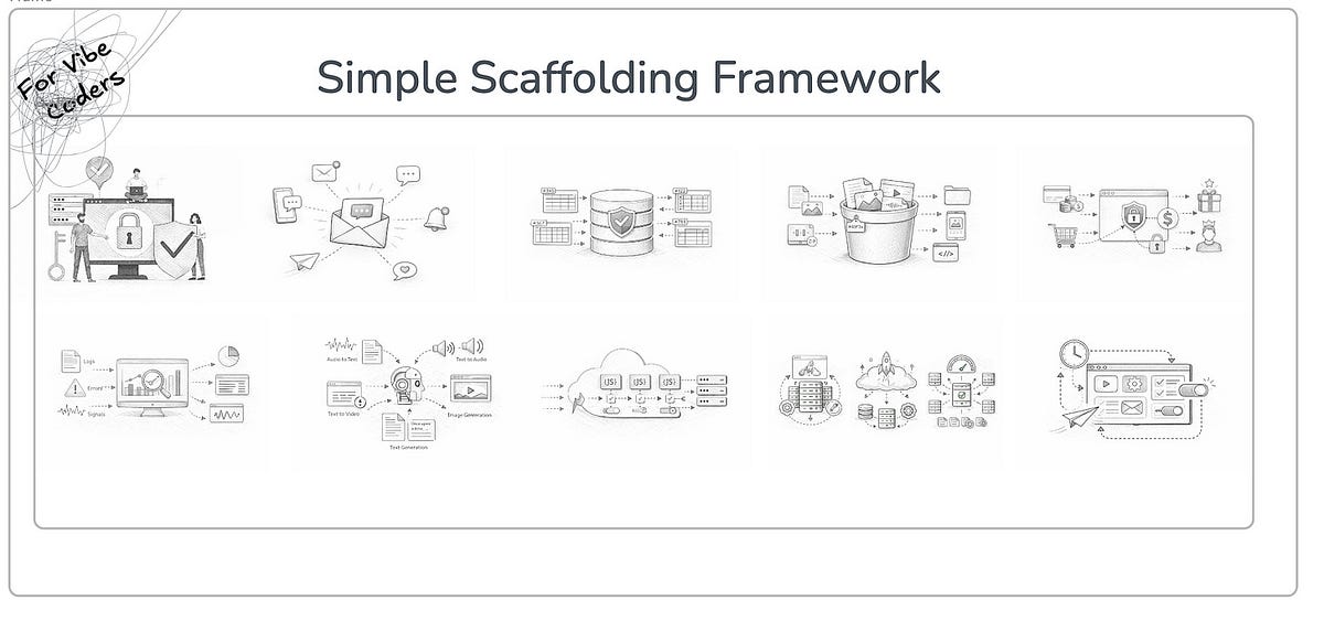 The Simple Scaffolding Framework for Non-techies Builders | by Vibe ...