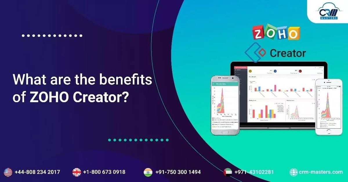 What are the benefits of ZOHO Creator? | Medium