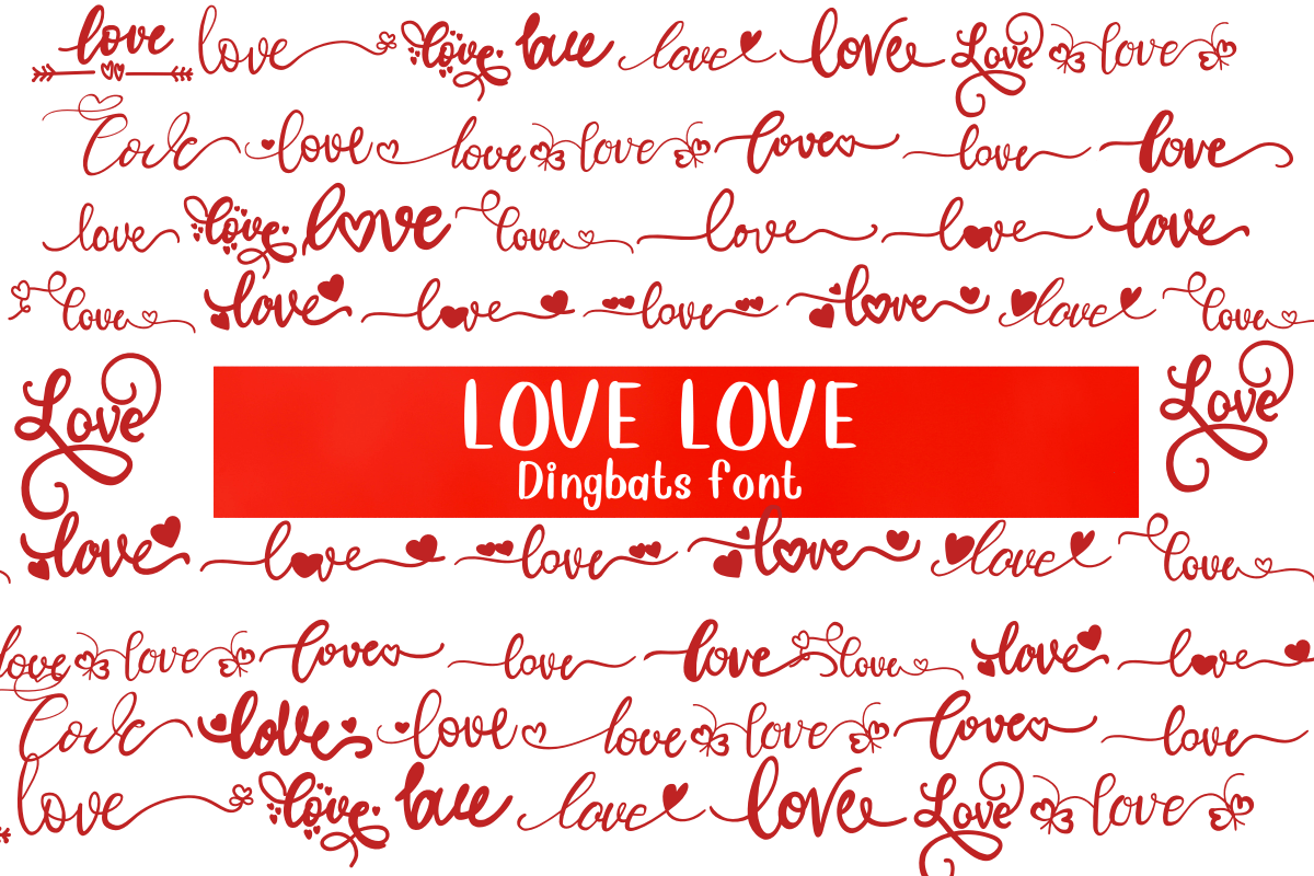 Bring Loving Whimsy to Your Design with Love Love Font | by Eekunlee ...
