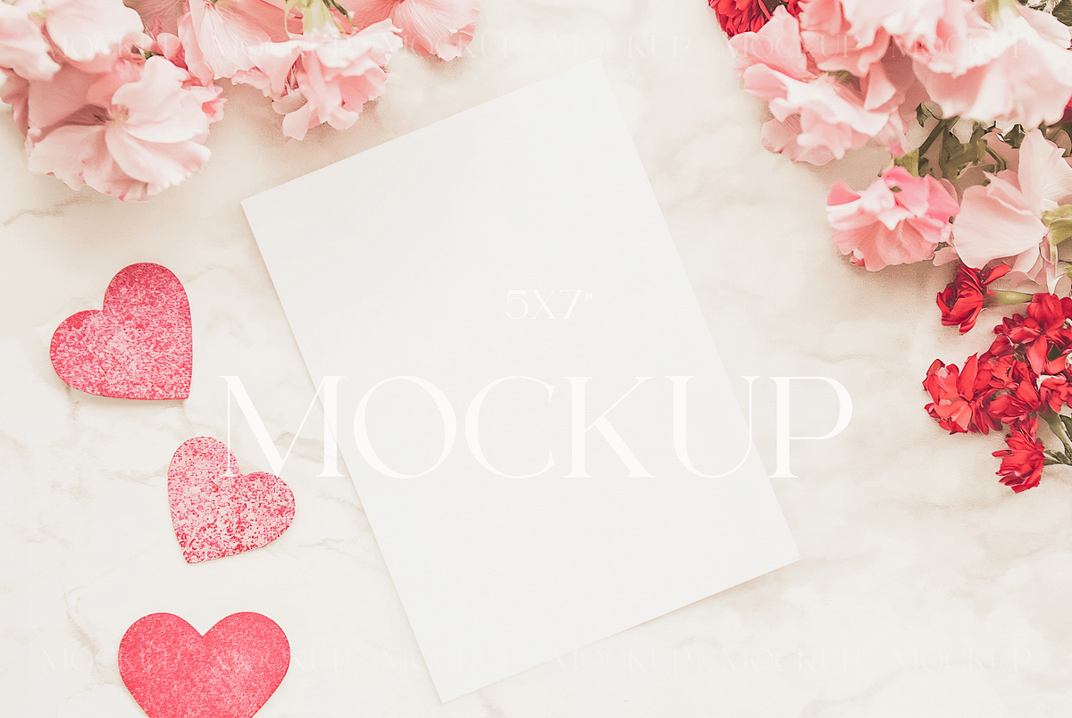 Love Card Mockup, 5x7 Mock Free | by Mehojositaf | Medium