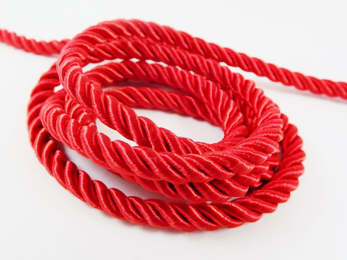 The Red Thread of Fate. The red braided cord, or the akai ito… | by ...